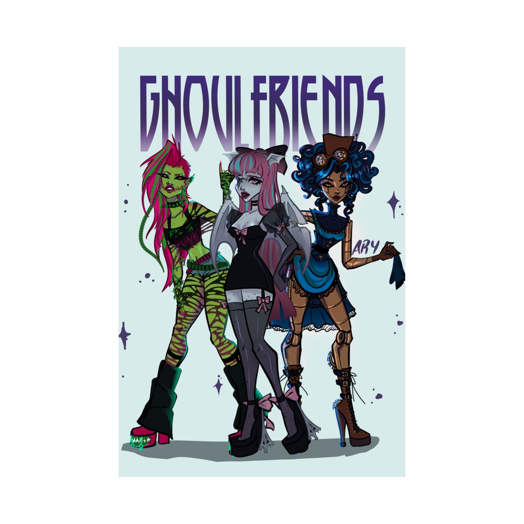 GHOULFRIENDS Fanart – Rebellious by Ary